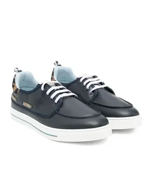 Fendi Leather Sneakers - Black
