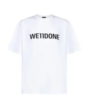 We11done Logo T-shirts For Men