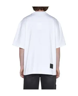 We11Done Logo-print Cotton T-shirt - Gray
