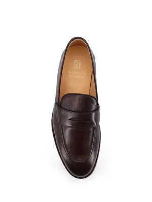 Brunello Cucinelli Penny Loafers - Black