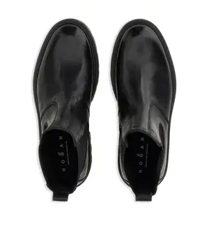 Hogan H673 Round-toe Chelsea Boots