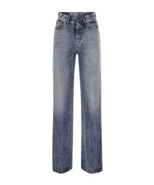 DONDUP Wide Leg Jeans - Blue