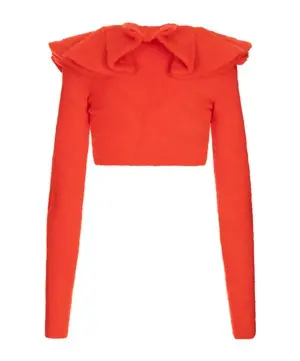 DIESEL® M-inge Plush Cardigan - Red