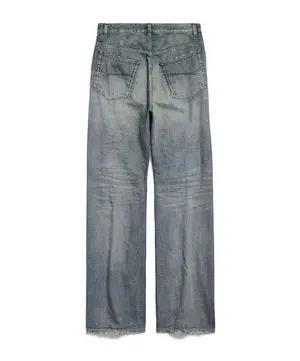 Balenciaga Low Crotch Jeans - Blue