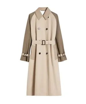 Max Mara Reversible Water-repellent Trench Coat
