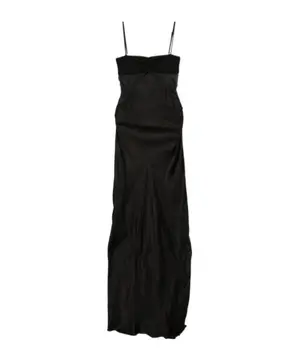 Rick Owens Sheer Panel Long Dress