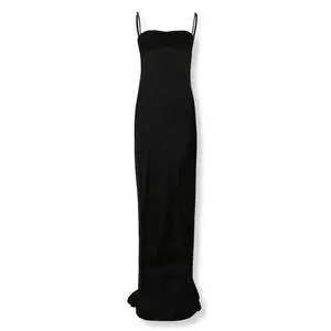Rick Owens Sheer Panel Long Dress