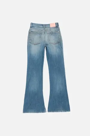 Acne Studios 2025f Fitted Flare Jeans - Blue