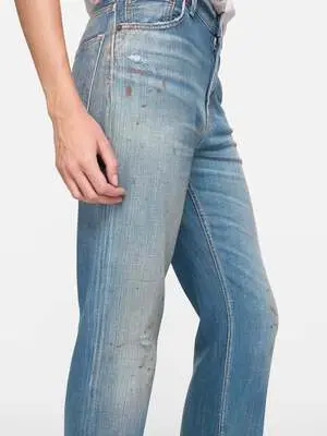 Acne Studios 2025f Fitted Flare Jeans - Blue
