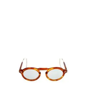 TOM FORD Oval Tortoiseshell Sunglasses - White