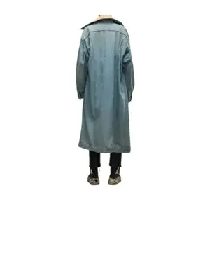 R13 Long Sleeved Denim Coat