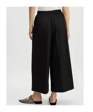 Liu Jo Flare Trousers With Rhinestone Charm
