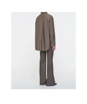 JOSEPH Herold Wool Shirt - Brown