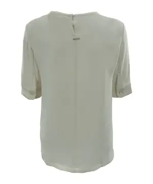 Max Mara Short Sleeve Round Neck Shirt