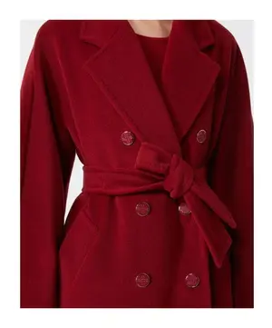 Max Mara Belted Double-breasted Coat
