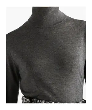 Dolce & Gabbana Ribbed Knit Turtleneck Sweater