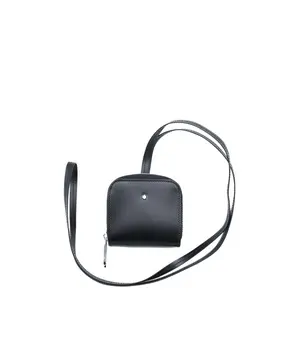 Montblanc Zipped Earphone Case - Black