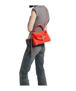 Balenciaga Rodeo Embossed Top Handle Bag