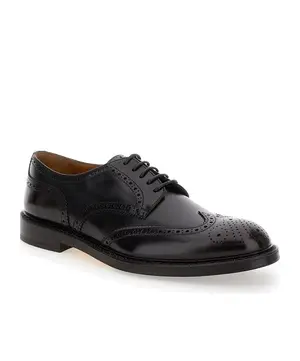 DOUCAL'S Dovetail Lace-up Oxford Shoes