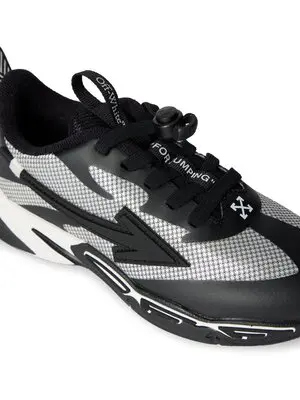 Off-White Graphic Print Sneakers - Black