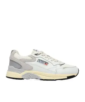 AUTRY Hyperway Lace-up Sneakers - White/grey