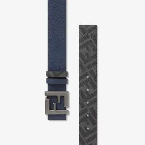 Fendi Ff Squared Reversible Belt