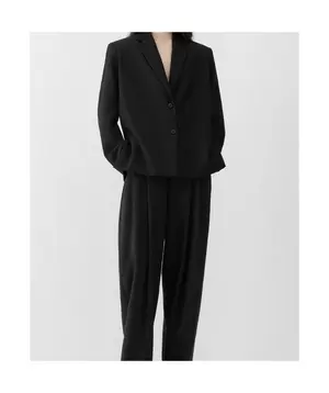 Jacquemus Single-breasted Wool Blazer With Embroidered Patch