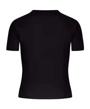 Max Mara Crewneck Short-sleeved T-shirt - Black