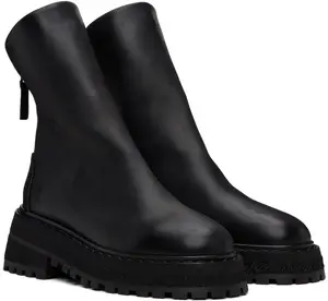 Marsèll Wedge Zipped Ankle Boots