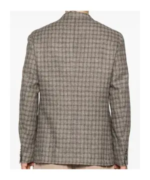 Etro Checked Blazer With Paisley Lining