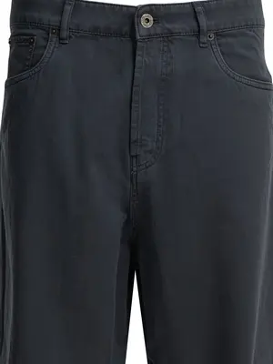 Miu Miu Logo Embroidered Denim Jeans - No