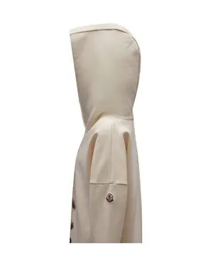 Moncler Graphic Hooded Long Sleeve Dress
