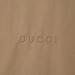 Gucci Embossed Long-sleeve Poplin Shirt
