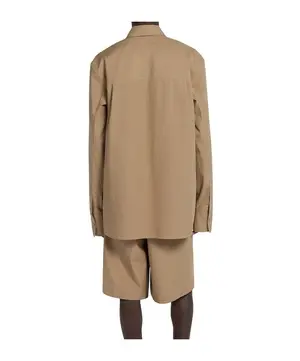 Gucci Embossed Long-sleeve Poplin Shirt