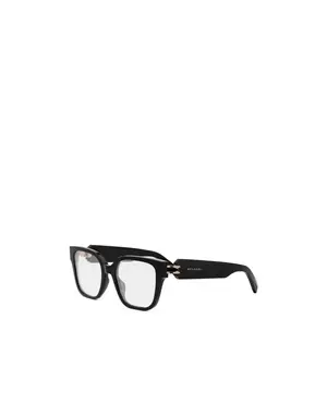 BVLGARI Square Frame Eyeglasses - Black