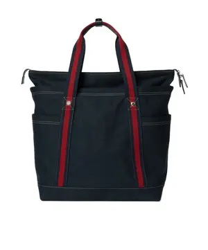Gucci Printed Tote Bag - Dark Brown