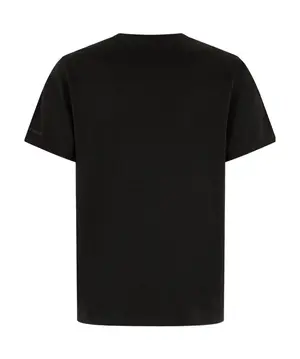 Moose Knuckles Logo Patch Crewneck T-shirt - Black