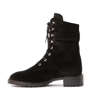 STUART WEITZMAN 40mm Buckle-fastening Lace-up Boots