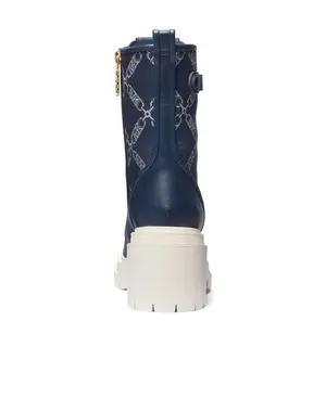 Michael Kors Hanley Logo Combat Boots