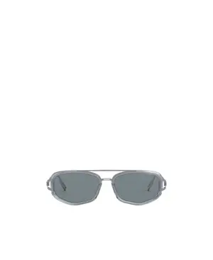 Dior Aviator Sunglasses With Logo Detail - Gray