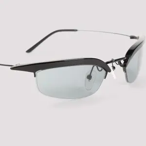 Prada Half-rim Cat-eye Sunglasses