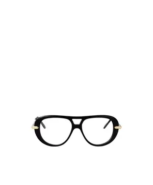 Loewe Aviator Frame Eyeglasses - Black