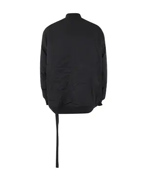 Rick Owens Long Bomber Jacket - Black