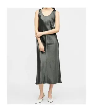 Max Mara Satin Midi Dress