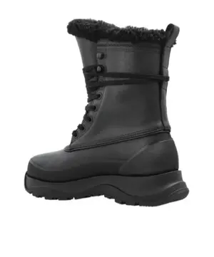 Canada Goose Fur-trimmed Lace-up Platform Boots