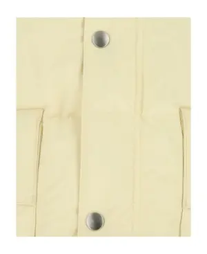 JIL SANDER High Neck Long-sleeve Quilted Jacket - Nude