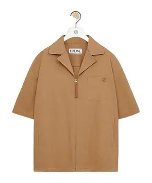 Loewe Short Sleeved Shirt - Brown