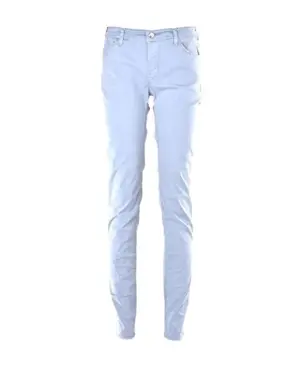 Emporio Armani Straight Slim-fitting Denim Pants - Blue