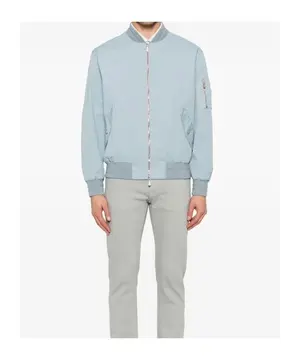 Eleventy Twill Bomber Jacket