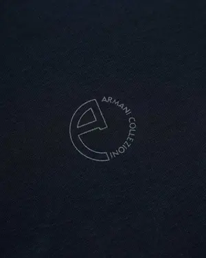 Emporio Armani Round-necked Logo T-shirt